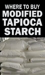 What is Modified Tapioca Starch? Everything to Know